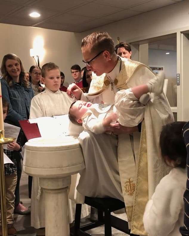 Infant Baptism at Mount Calvary Lutheran Church • Lancaster Lutheran Church